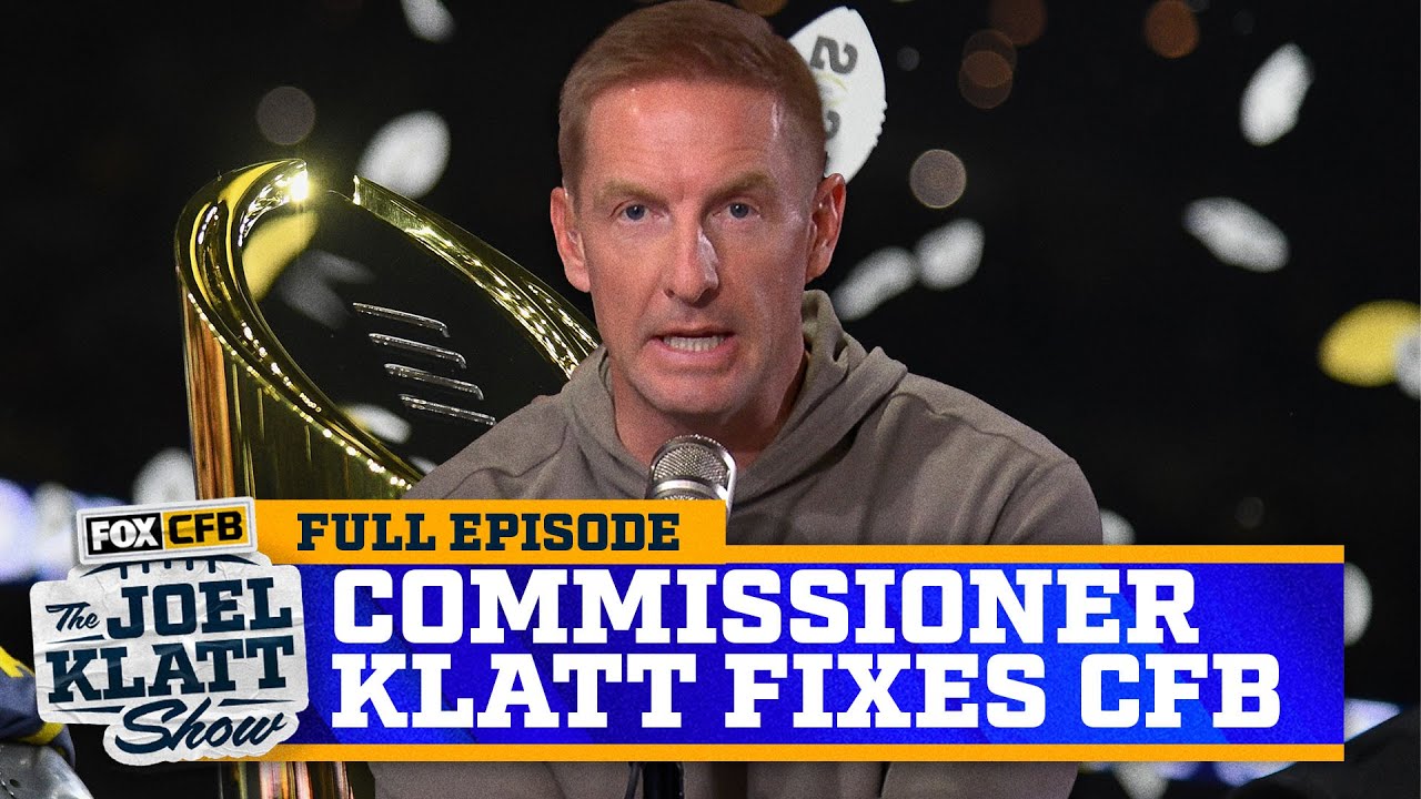 Commissioner Joel Klatt’s Fixes for College Football - YouTube