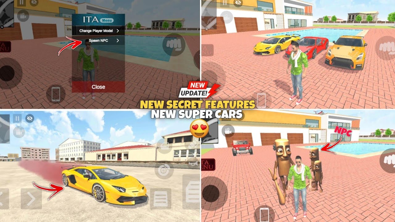 Indian Theft Auto New Update 😍 | New Super Cars | New Features In ...