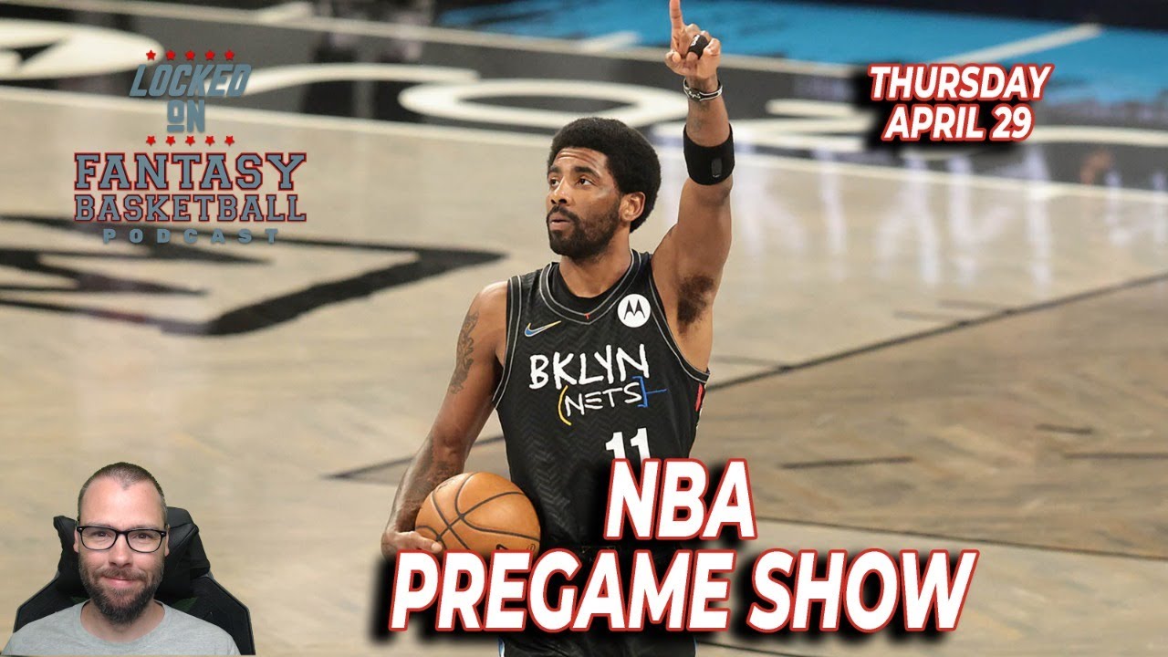 NBA Pregame Show | Fantasy Basketball/DFS | Thursday April 29 - YouTube