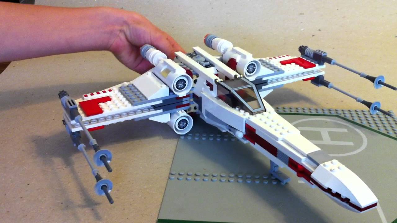 marlo's Lego X- wing Starfighter Review - YouTube