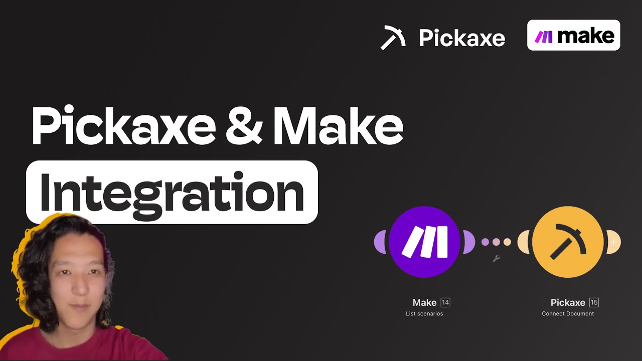 Pickaxe + Make MCP: Automate literally anything ⚙️ - YouTube