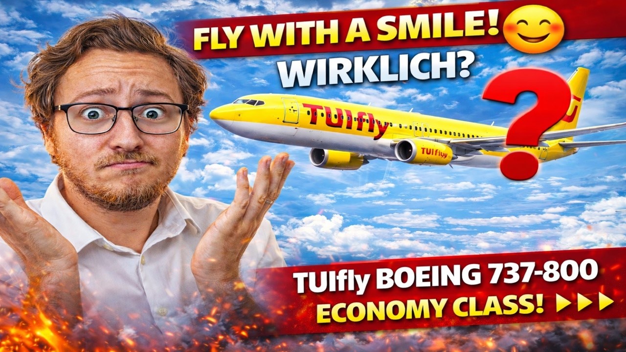 Fly with a Smile? Wird TUIfly ihrem Slogan gerecht? - YouTube