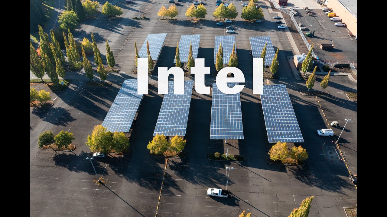 4K Aerial Drone Video of Intel Ronler Acres Campus | DJI Mavic 2 Pro ...