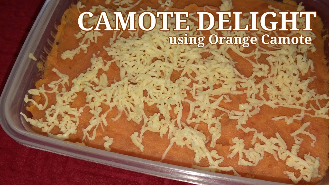 How To Make Camote Delight | KAMOTE DELIGHT | No Bake Cake - YouTube