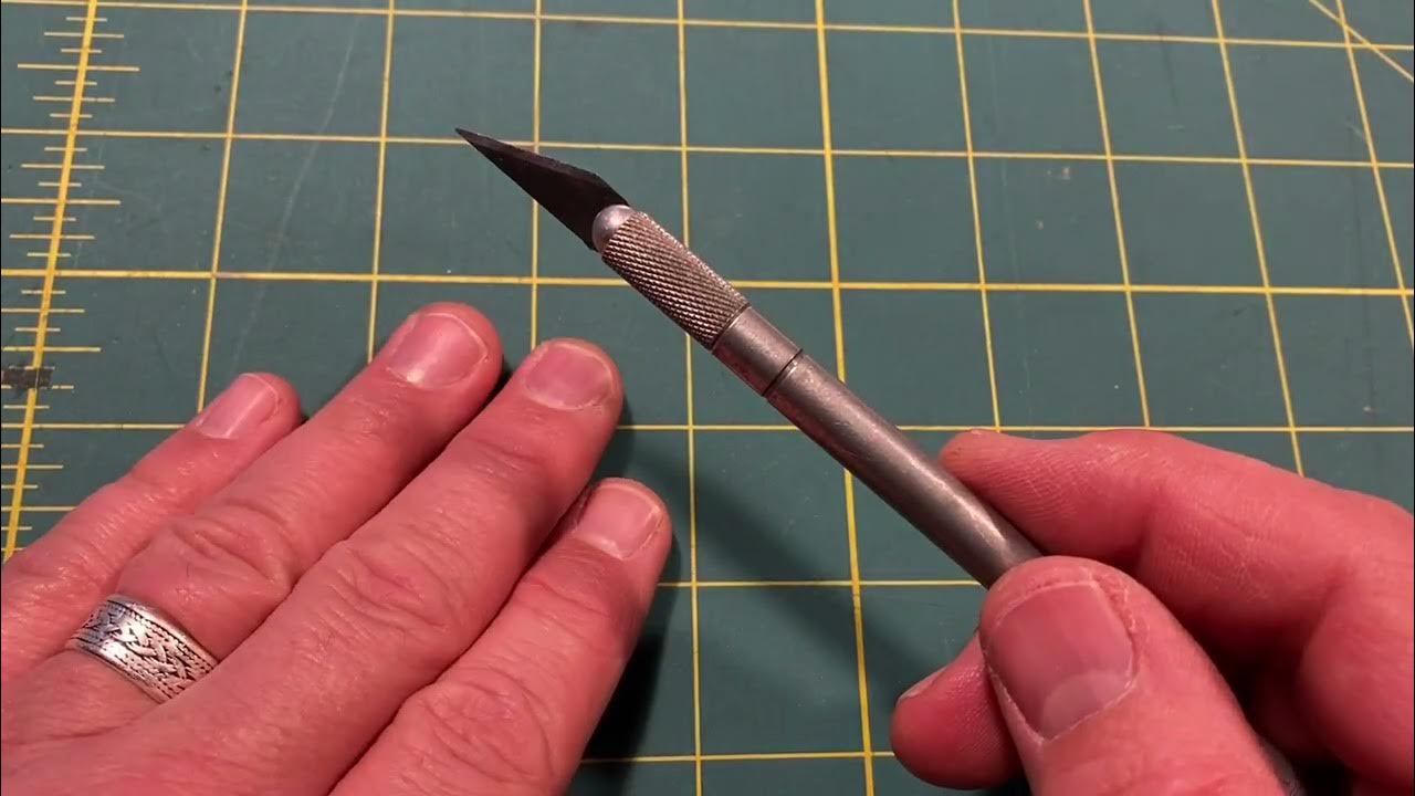 X-Acto Knife: Basic Safe Use in Under 4 Minutes - YouTube