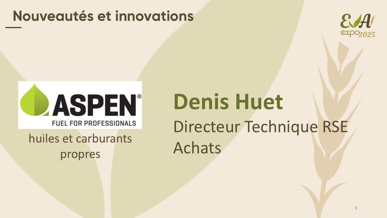 ⛽️ EVA.expo Alsace 2025 – Carburants professionnels ASPEN par Denis ...