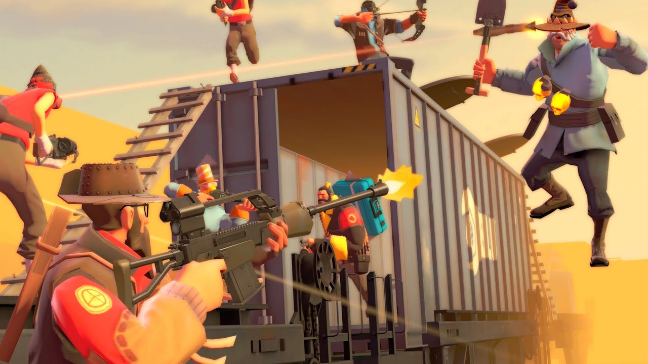 [TF2] The Train Heist - YouTube