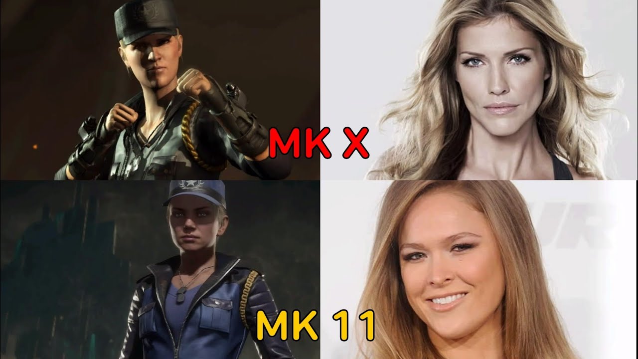 MK X and MK 11 Voice actors comparison - YouTube