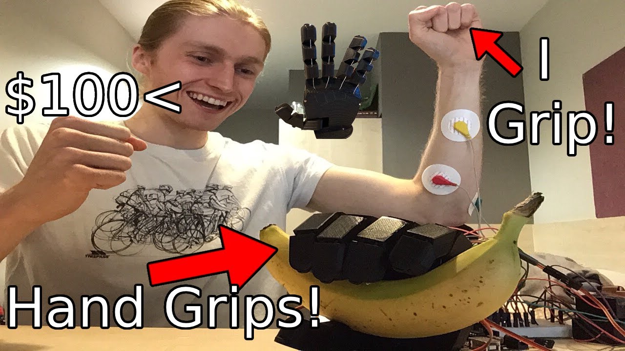 I Made A Brain Controlled Robotic Hand - YouTube
