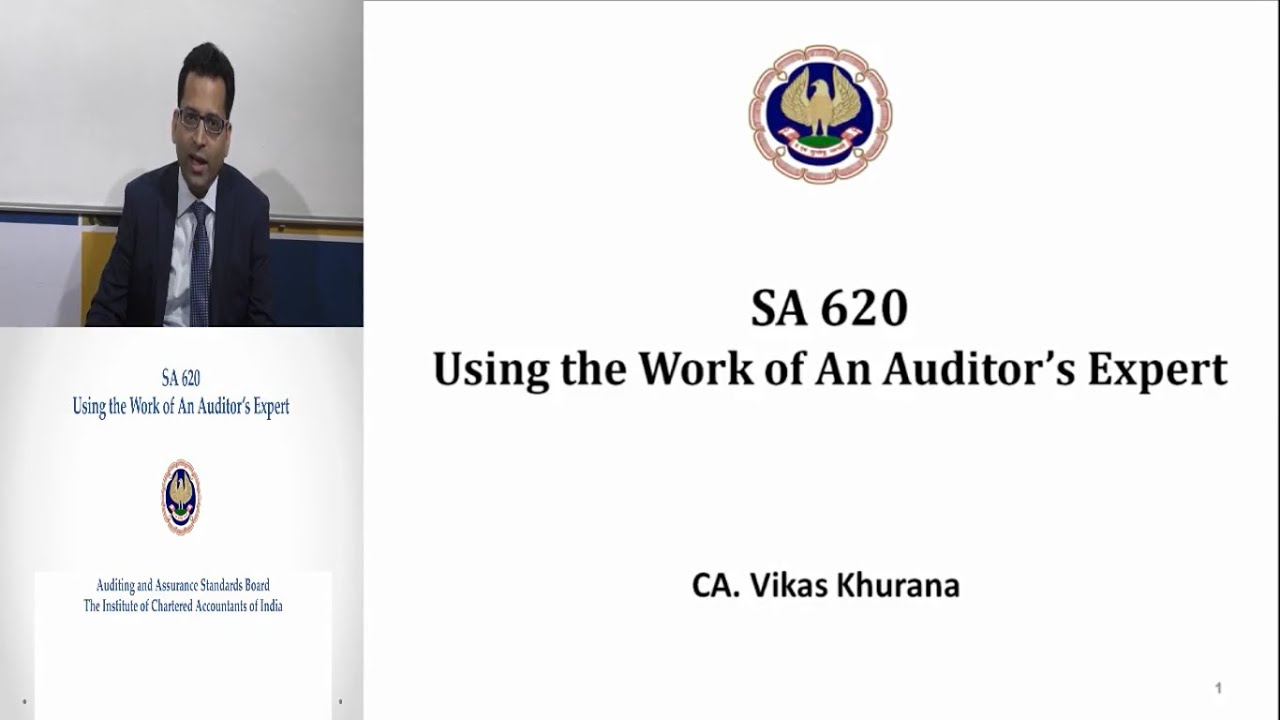 SA 620-Part-I - Awareness among the CA Members about Auditing Standards ...