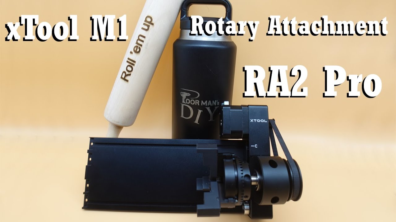 XTool M1 Rotary Attachment RA2 Pro YouTube