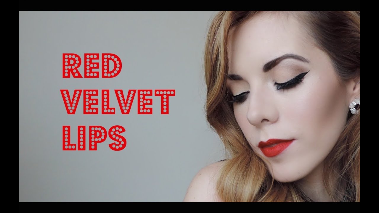 Red VELVET LIPS! - YouTube