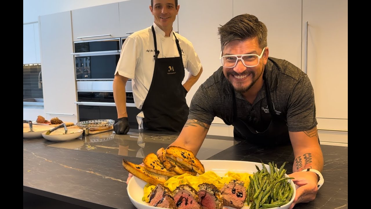 Cooking with Chef Jon at the Monogram Design Center - YouTube