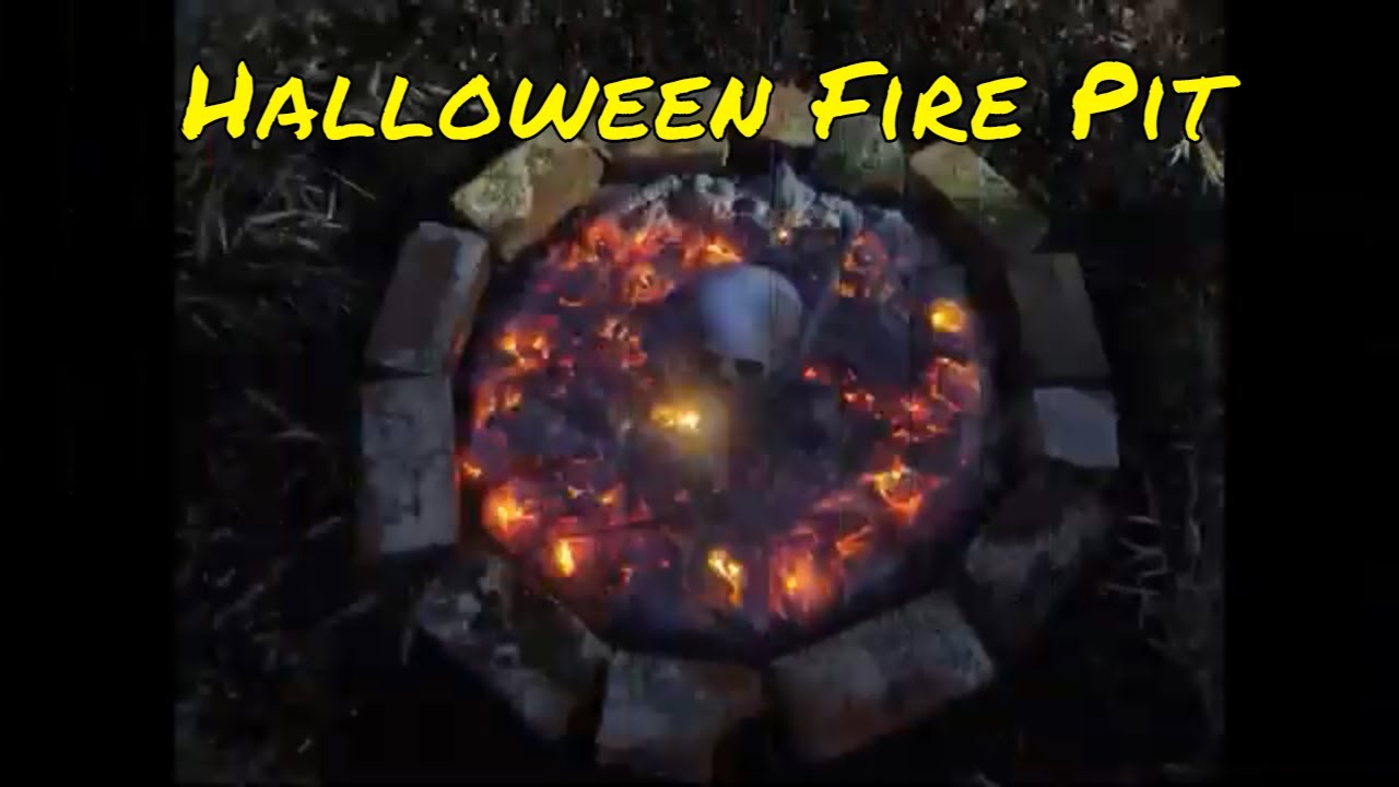 Halloween Fire Pit Decoration - Lighting Technique for your Play Tiles ...