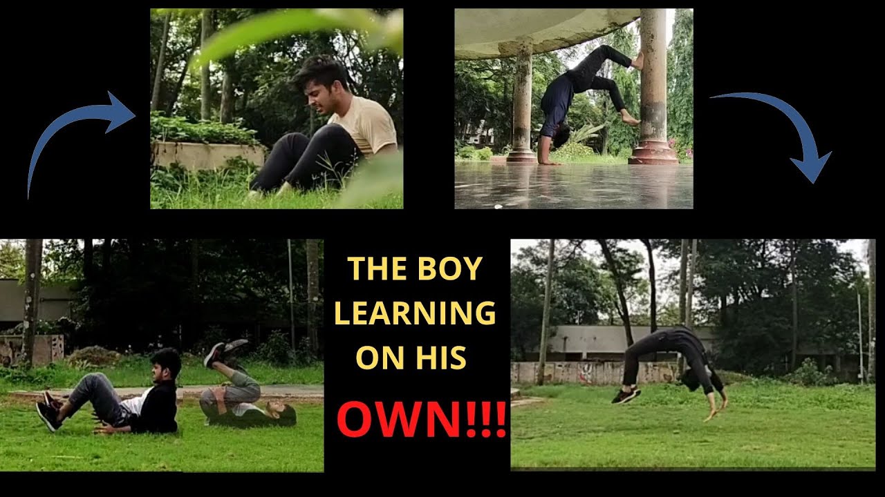 THE BOY LEARNING ON HIS OWN!!! (TIME LAPSE) (FLIP) (BACK HAND SPRING ...