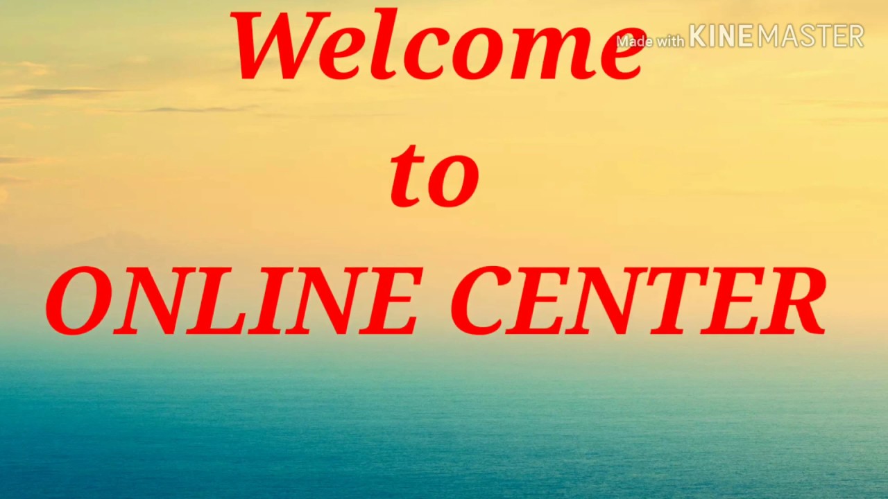 #onlinecenter ONLINE CENTER INTRODUCTION - YouTube