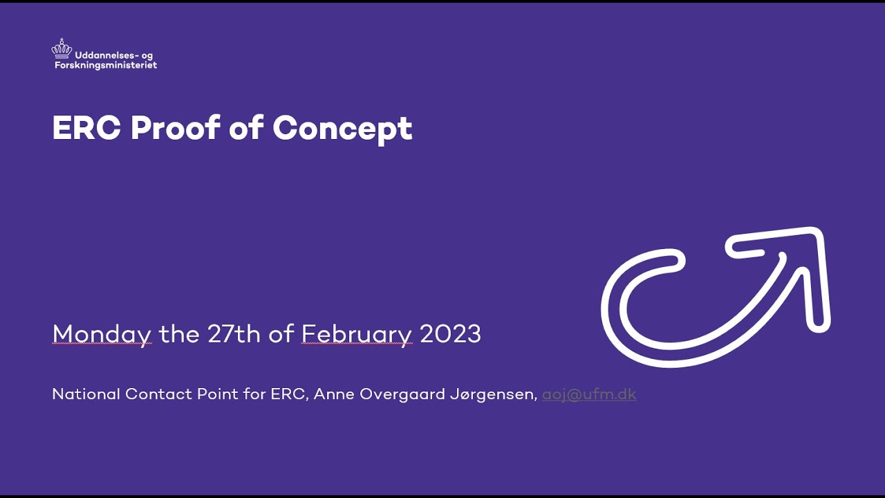 Webinar: ERC Proof of Concept - YouTube