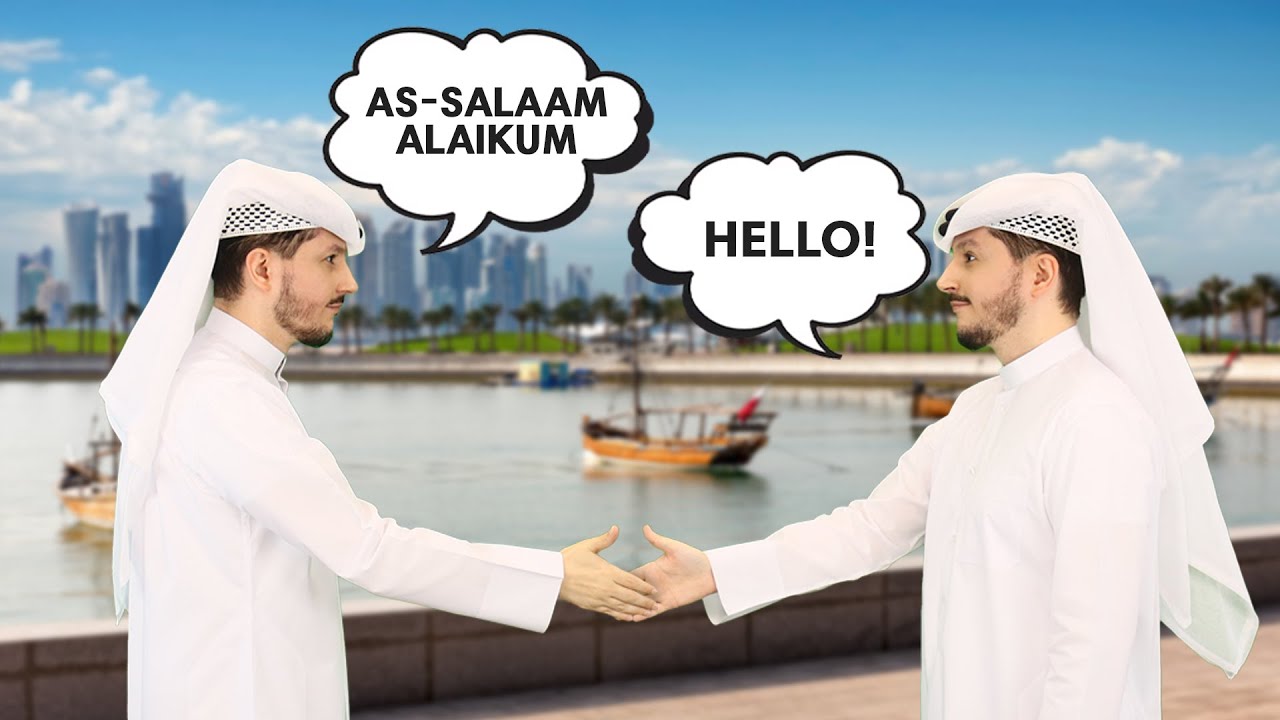 #QTip: Here's your guide to greeting a Qatari, the Qatari way! - YouTube