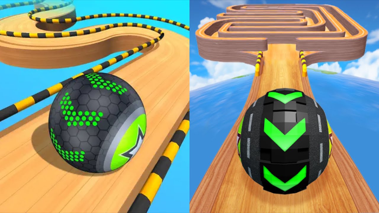 Going Balls, Rolling Ball Sky Escape, Ball Run 2048, Infinity All ...