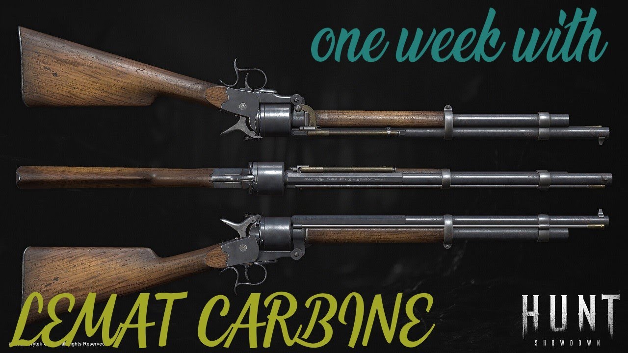 Hunt Showdown - 1 week with the lemat carbine - YouTube
