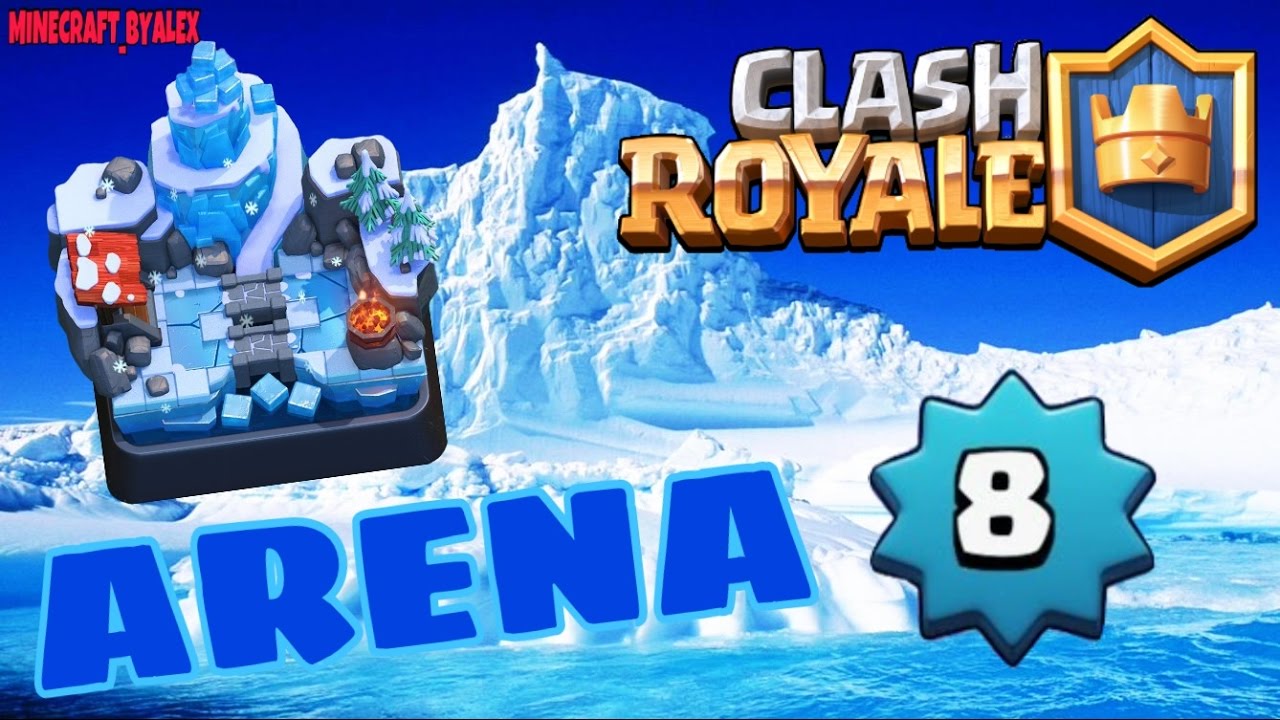 POR FIN !!! YA SOY ARENA 8!!! CLASH ROYALE - YouTube