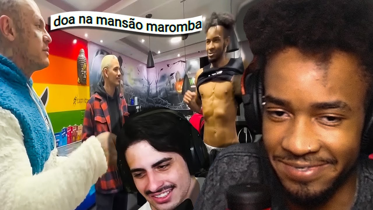 Reagindo Ao React Meu Na Mansao Maromba Youtube