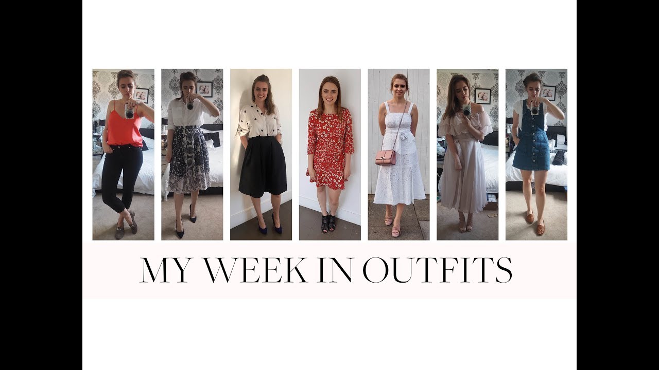 What I Wore Last Week | Emma Sales - YouTube