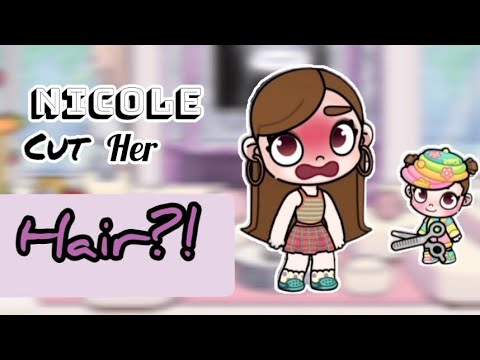 Nicole cut her hair?! 😬😬😬 - YouTube