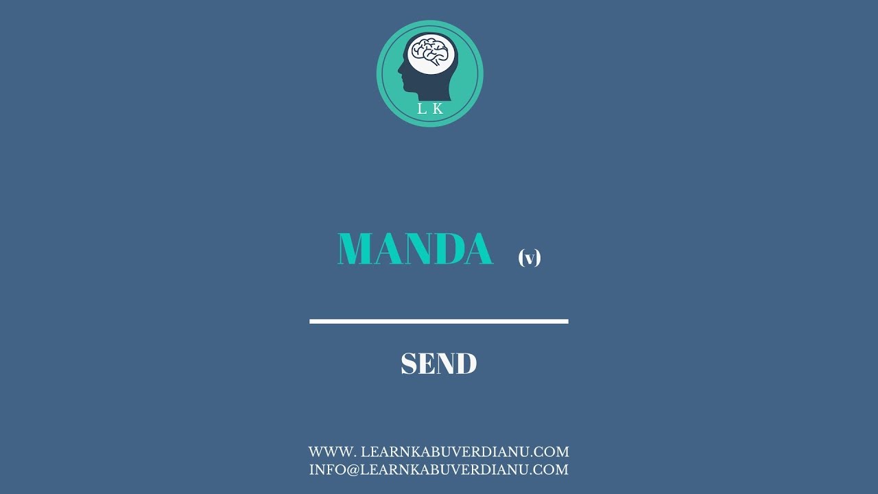 Learn Kabuverdianu (Cape Verde Creole) Word of the Day - MANDA - YouTube