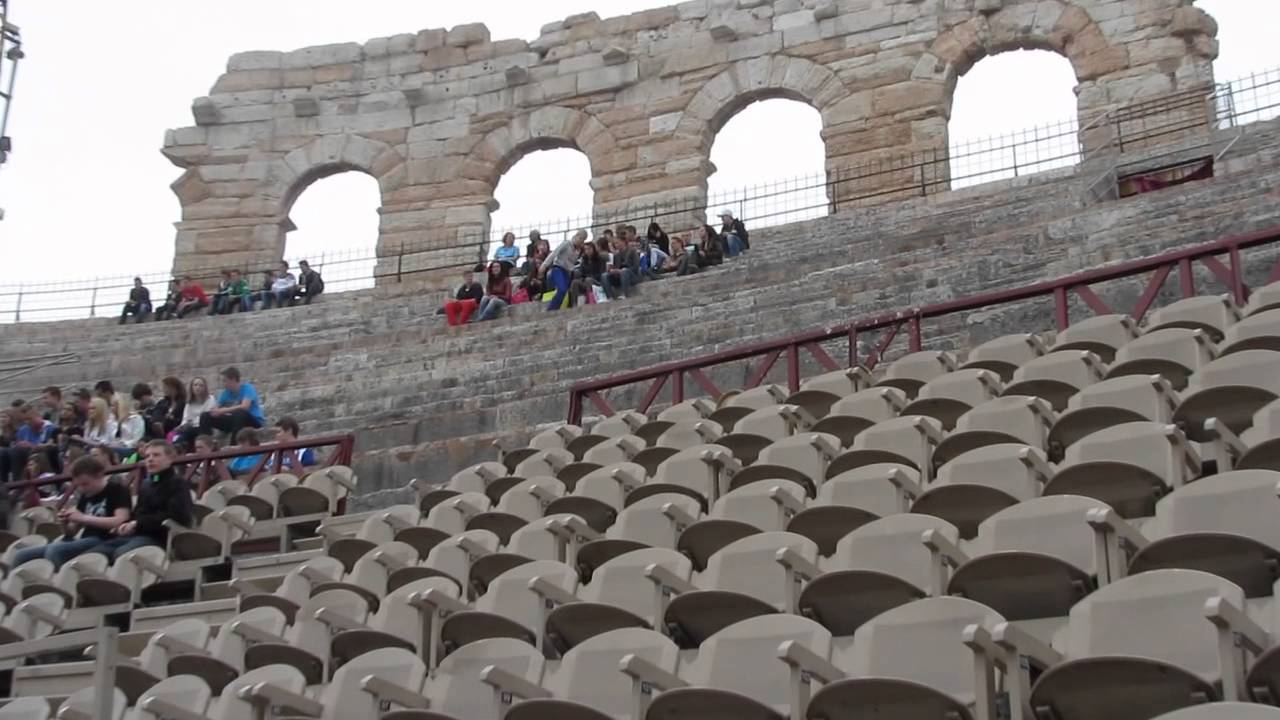 Italie reis Connect College Echt Verona Arena - YouTube