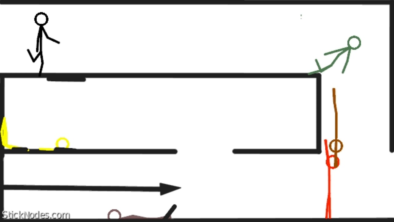 Stickman Death Maze 3 - Rise of black - YouTube