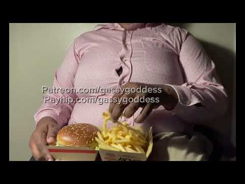 McDonald’s Stuffing Preview (Burp and belly stuffing)