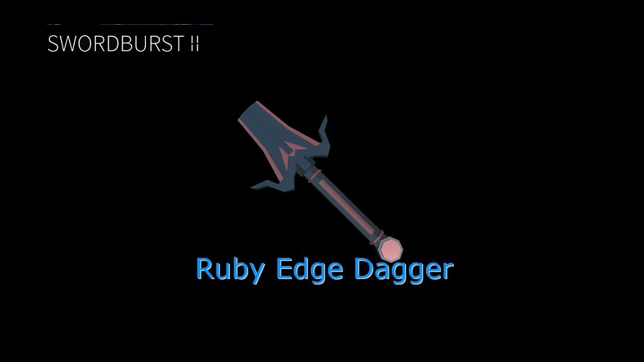 소드버스트 2 - Ruby Edge Dagger에 대해 알아보자. - YouTube