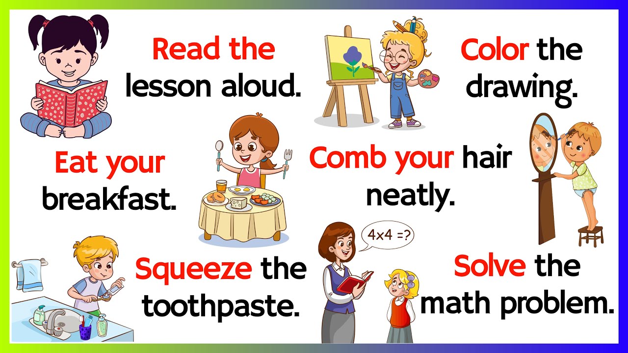 "100 Common Daily Use English Sentences | Fun and Easy Language Play ...