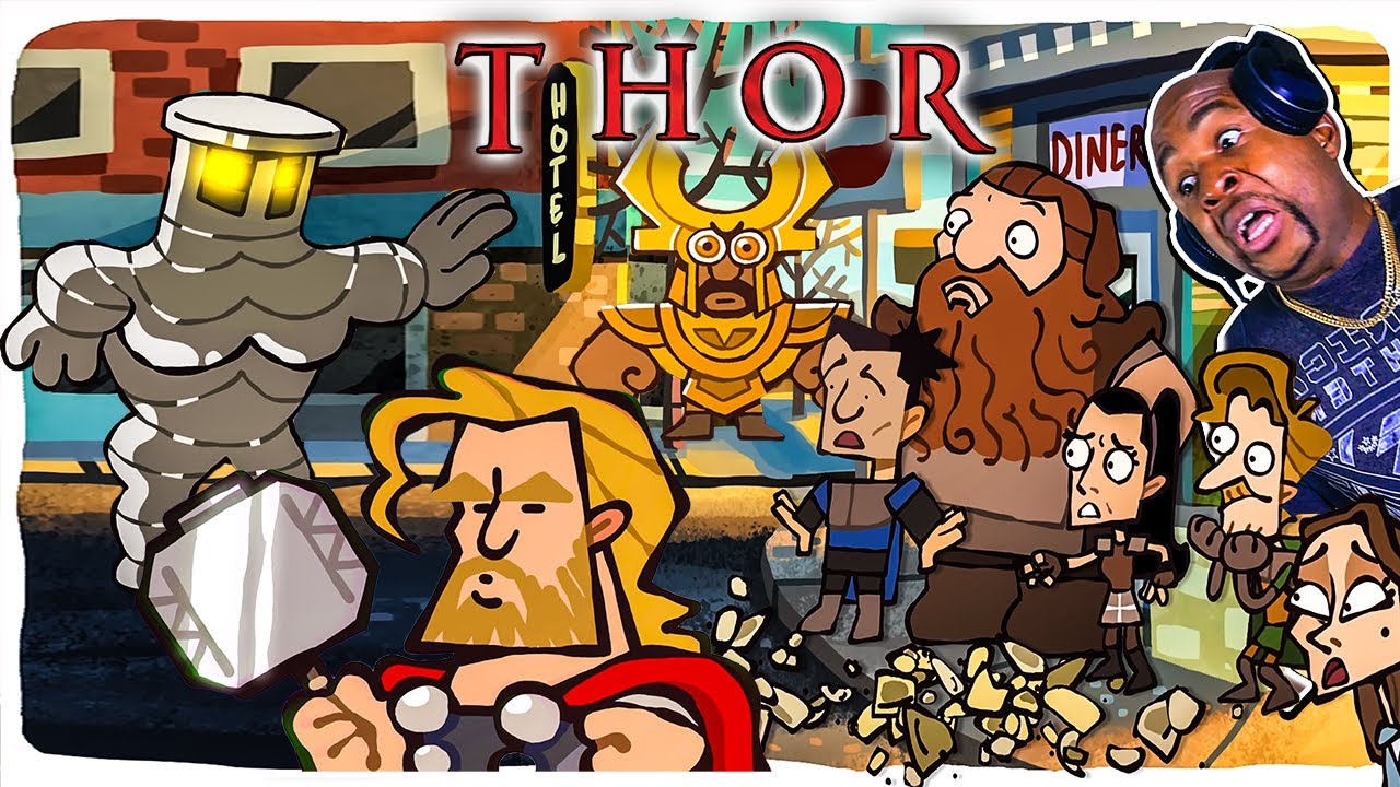 The Ultimate “Thor” Recap Cartoon Reaction! - YouTube