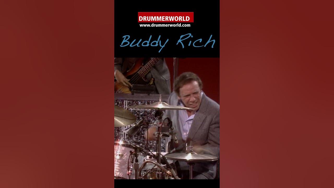 Buddy Rich: Short Drum Solo - #buddyrich #drumsolo #drummerworld - YouTube