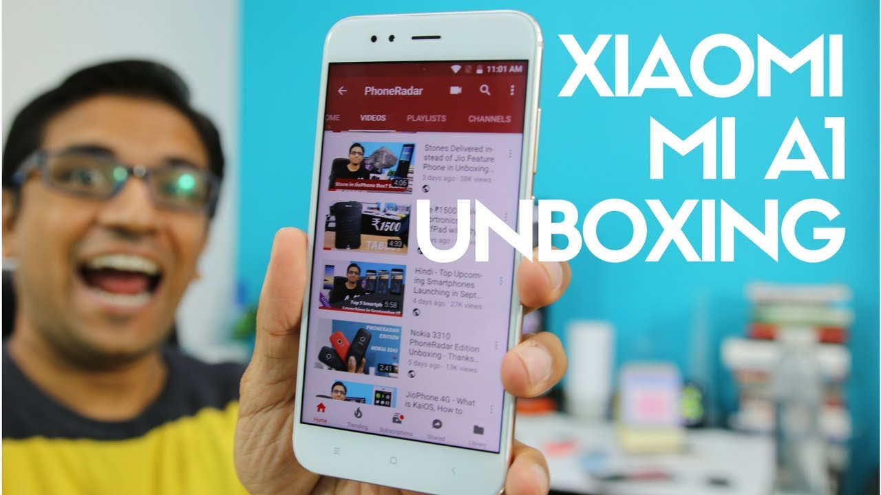 Xiaomi Mi A1 Unboxing - Android One MiA1 Dual Camera Smartphone ...