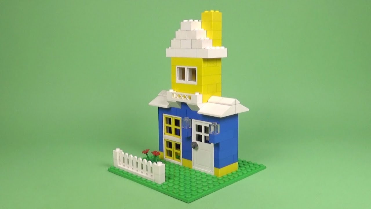LEGO House 002 Building Instructions - Basic 520 "How To" - YouTube