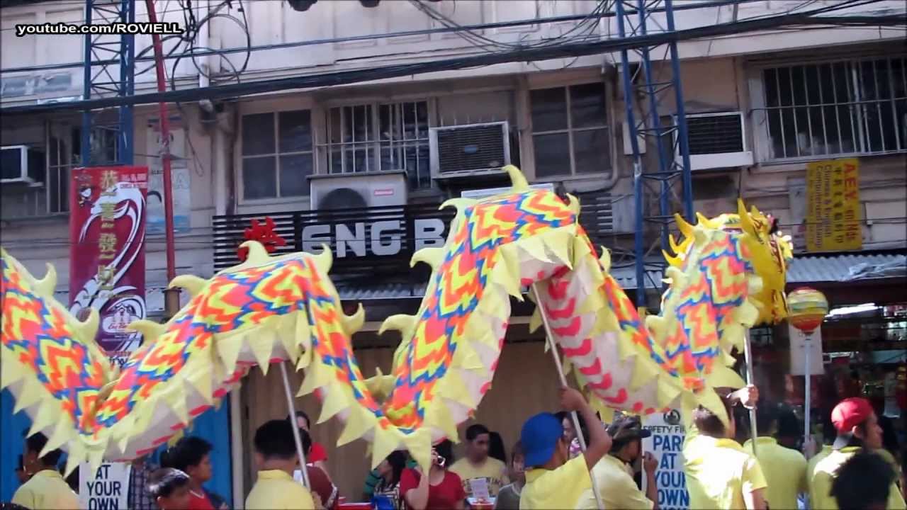Binondo Chinese New Year 2013 - Dragon Dance - 蛇 Shé Snake Ongpin - YouTube