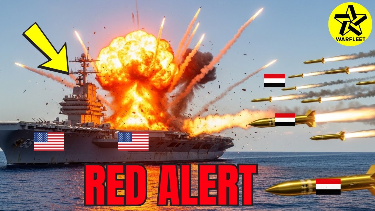 Missile Storm Hits USS Truman — The U S Retaliation Shocked the World ...