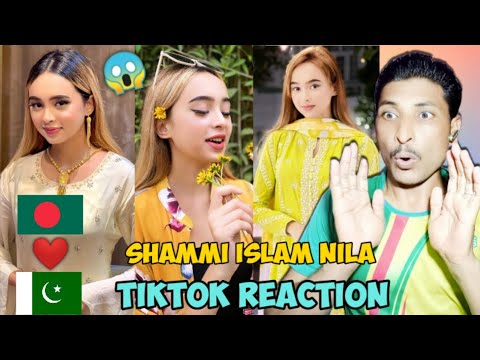 Bangladeshi tiktoker | Shammi Islam Nila | New Tiktok Video | Reaction ...