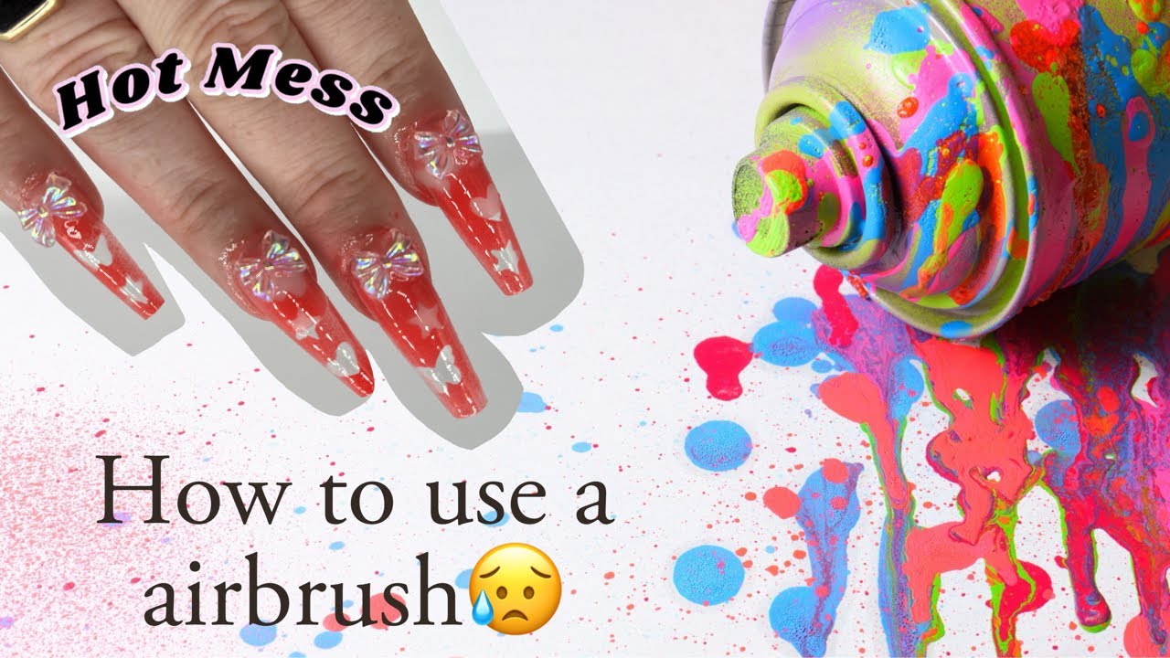 HOW TO| use a TEMU airbrush and what not to do!*• - YouTube