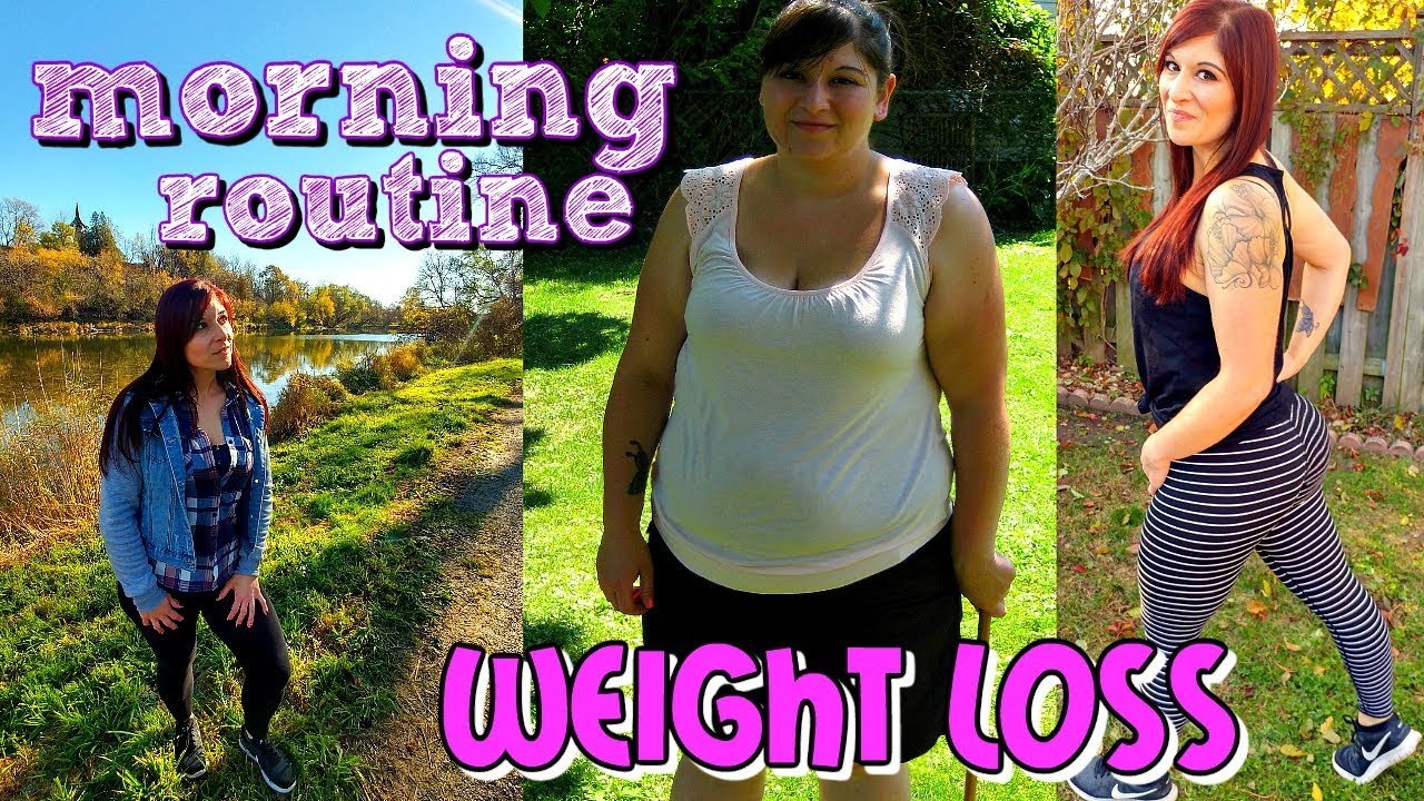 MY MORNING WEIGHT LOSS ROUTINE! HOW I LOST 130 POUNDS (FASTED CARDIO ...