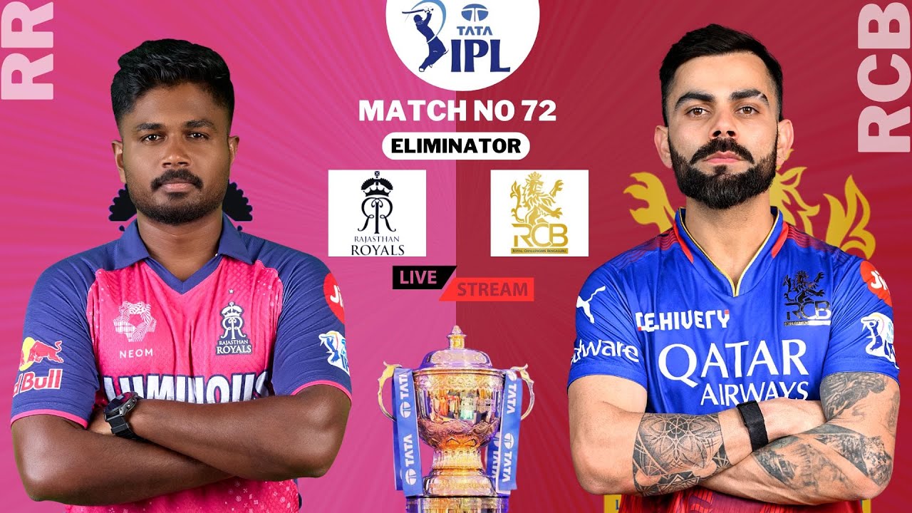 【🔴LIVE】TATA IPL 2k24 RR🩷Vs RCB ️| Lets See Who Will Win Today! Vaanga ...