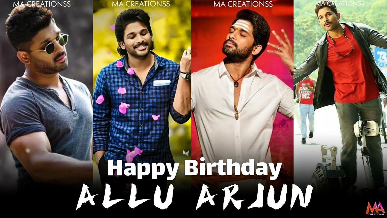 Happy Birthday Allu Arjun WhatsApp Status | Allu Arjun Birthday Special ...