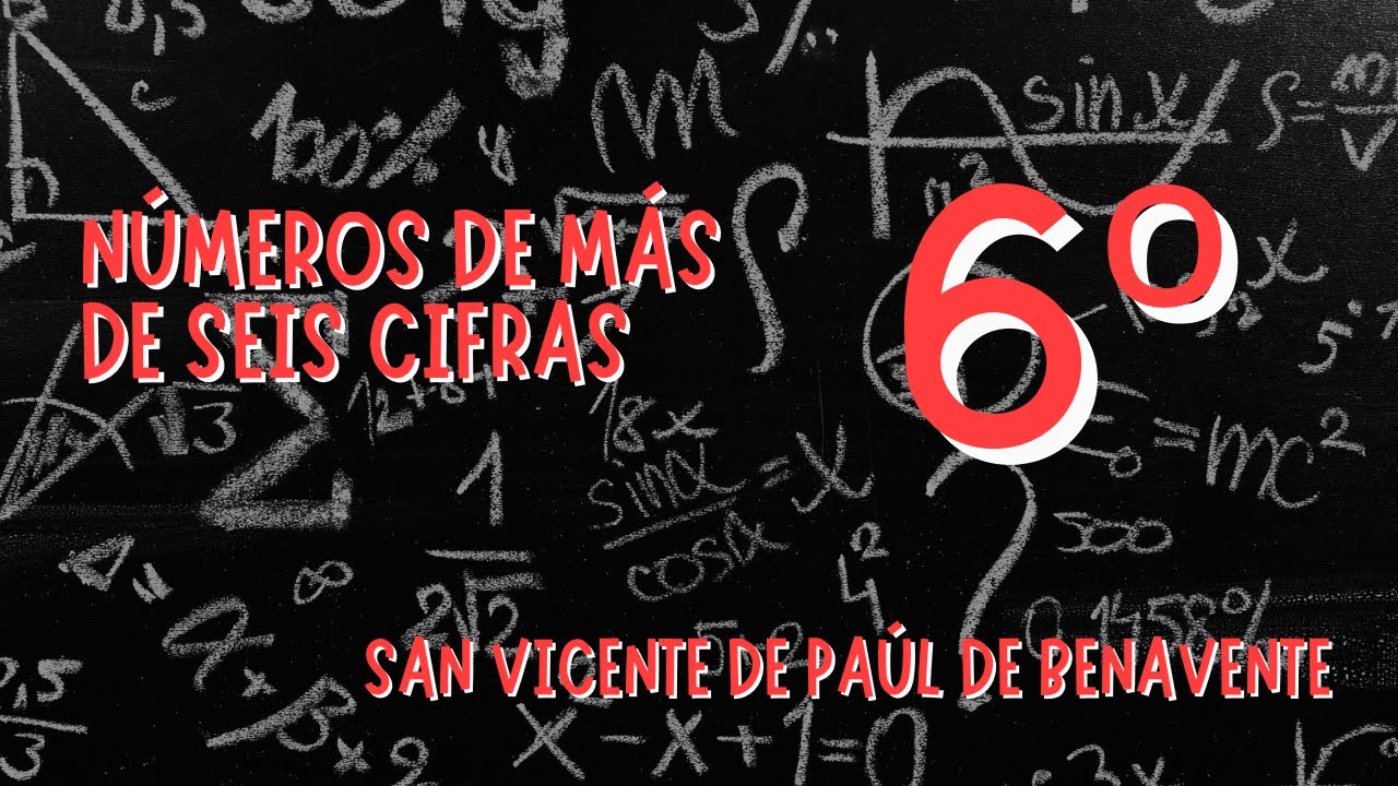 Números de más de seis cifras - YouTube