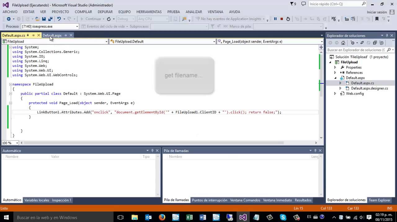 How to Style a FileUpload asp.net - YouTube