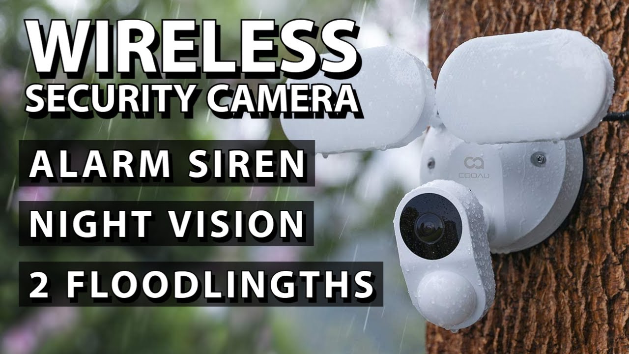 Security Camera with lights and night vision | Home Security system ...