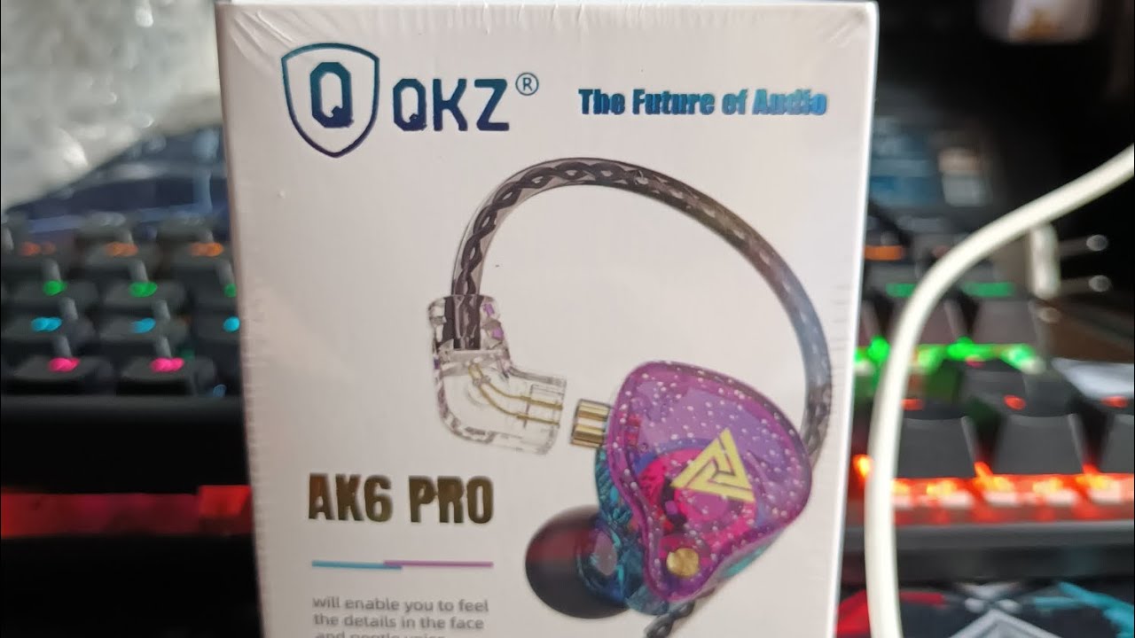 QKZ AK6 PRO UNBOXING - YouTube