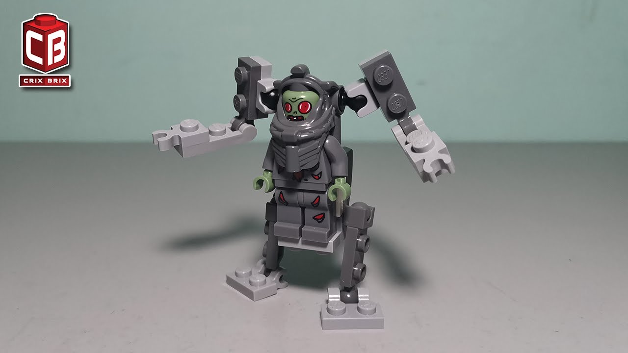 How to Build LEGO Mini Mech Frame LMMF 001 MOC #lego #legomoc #crixbrix ...